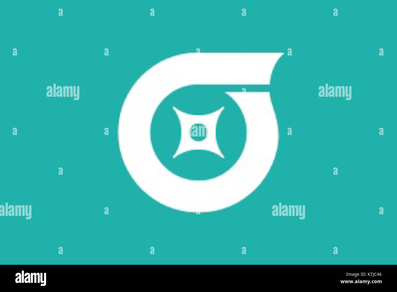 Flag of Shiroi Chiba Stock Photo - Alamy