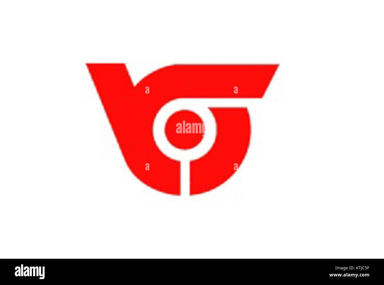 The flag of Higashisonogi in Nagasaki, Japan, represents the regionâ€™s ...