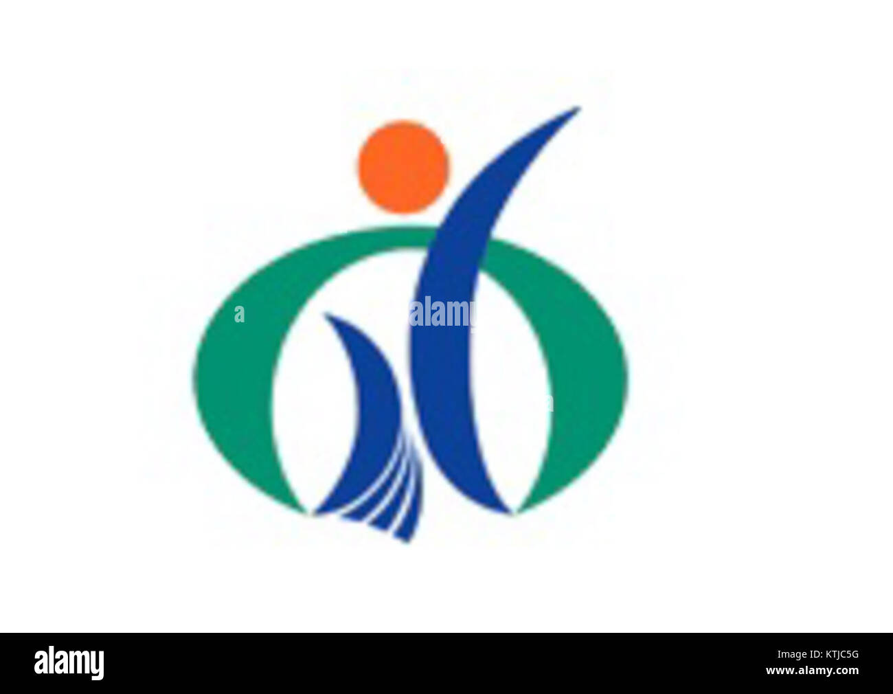 The flag of Shimanto, a town in Kochi Prefecture, Japan, represents the ...