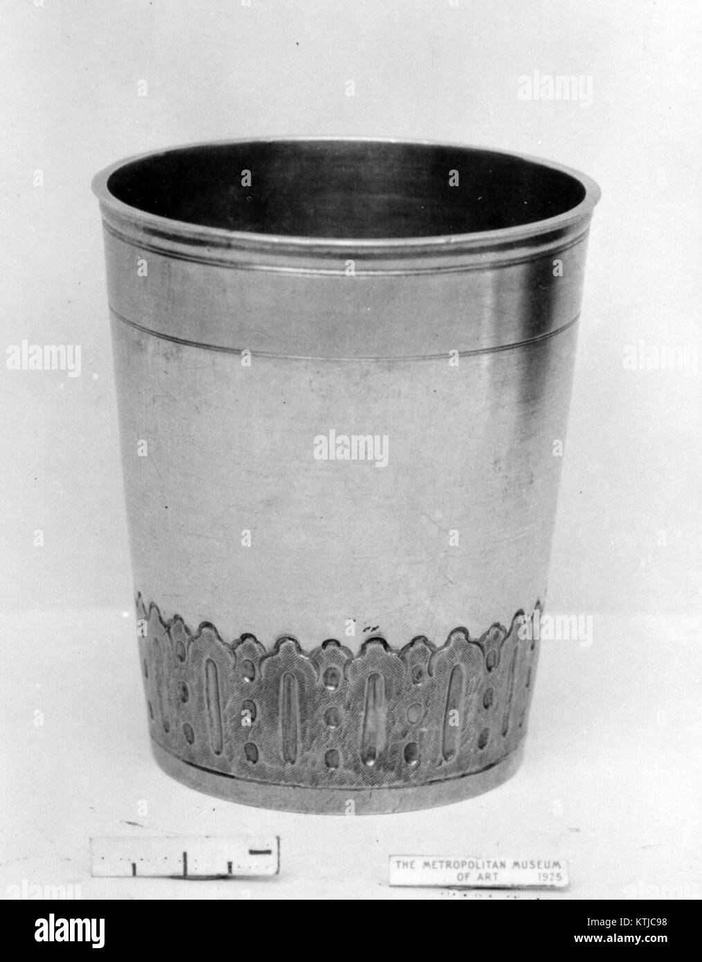 This beaker, part of the MET collection, exemplifies ancient ...