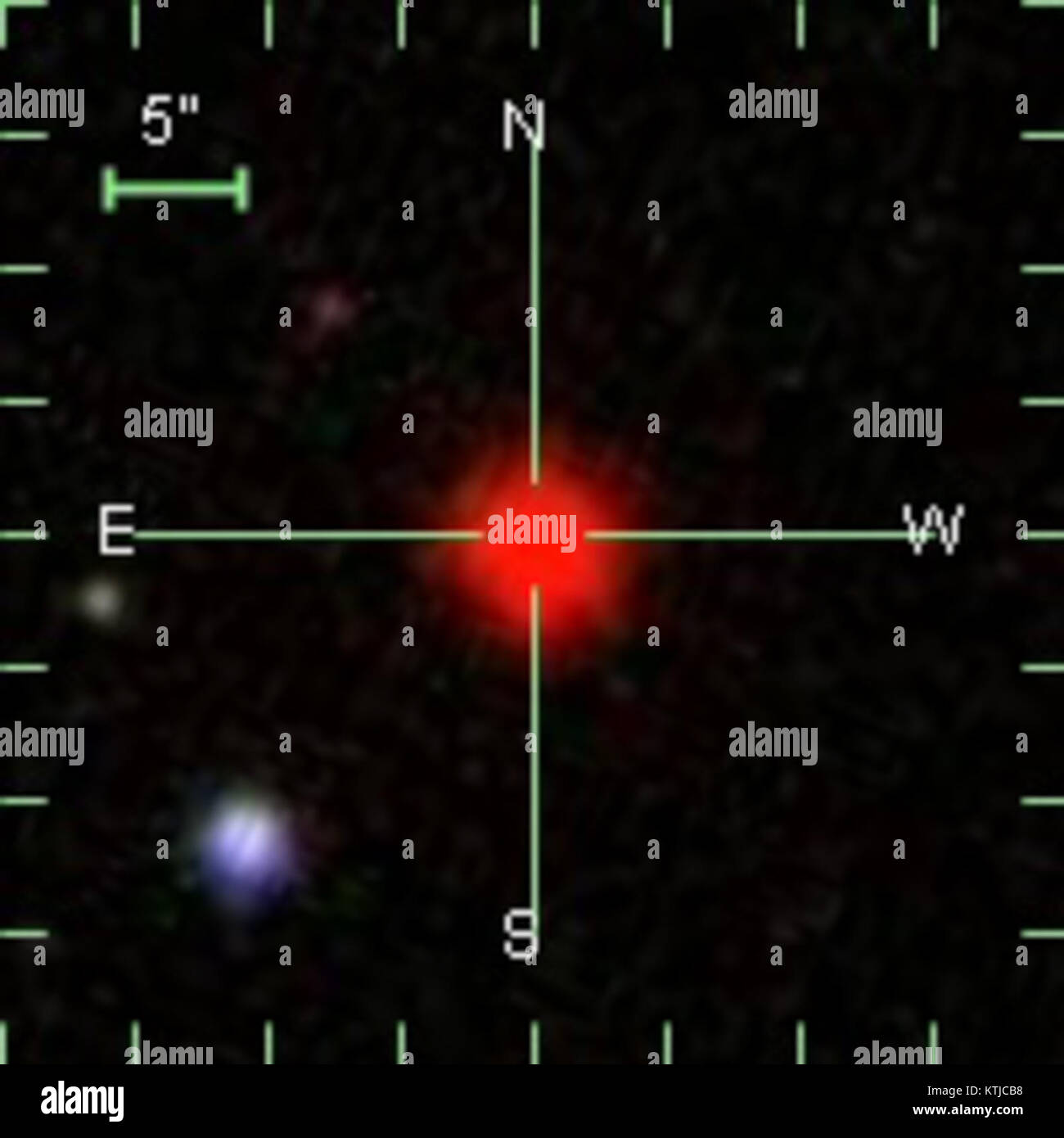 A close-up view of the star system Cancri in the constellation Cancer ...