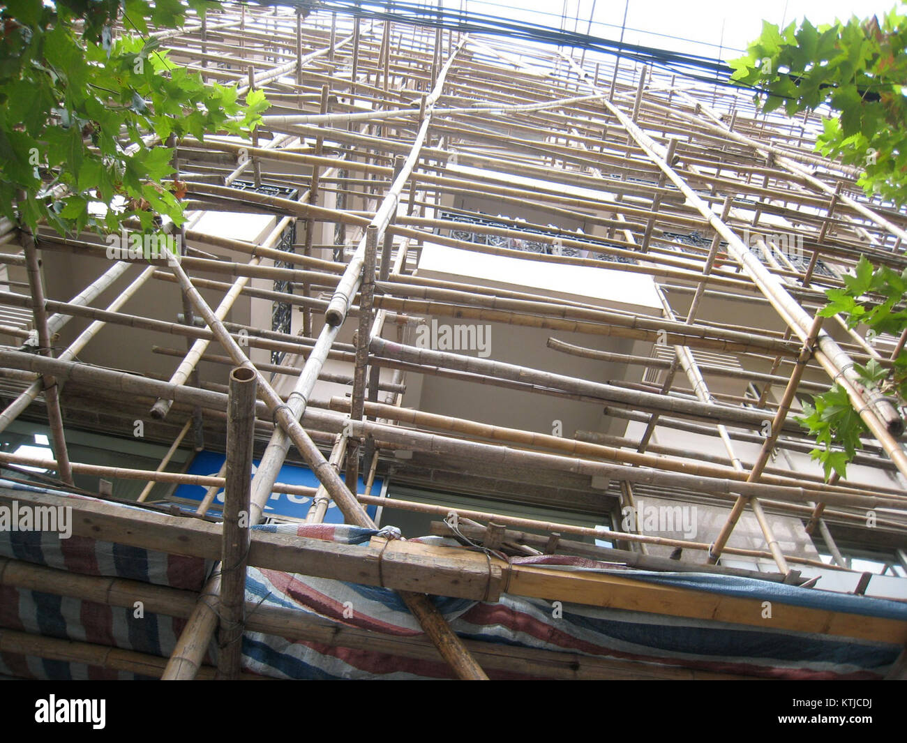 Bamboo scaffolding is a traditional construction method primarily used ...