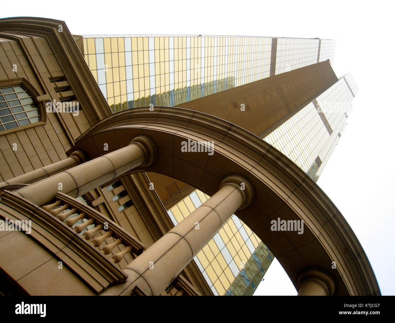 The Aurora Building is a modern structure located in an urban setting ...