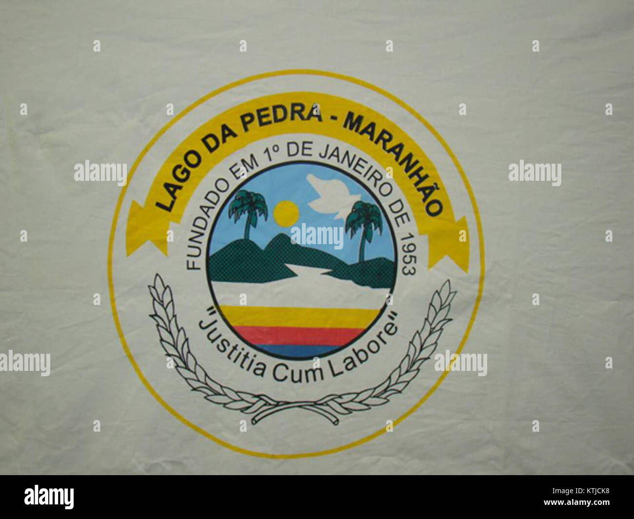 Bandeira Lagodapedra 2012 is a representation of a Brazilian flag ...