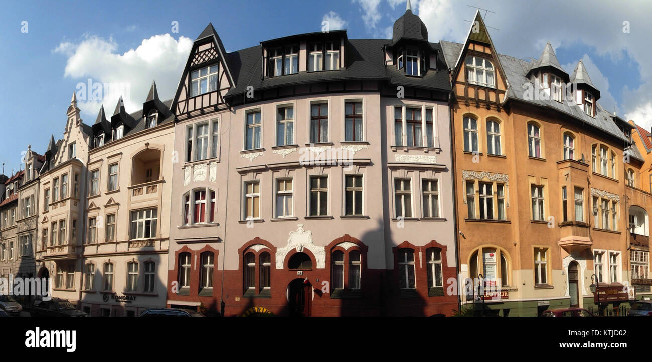 This reference points to a specific building located at Cieszkowskiego ...