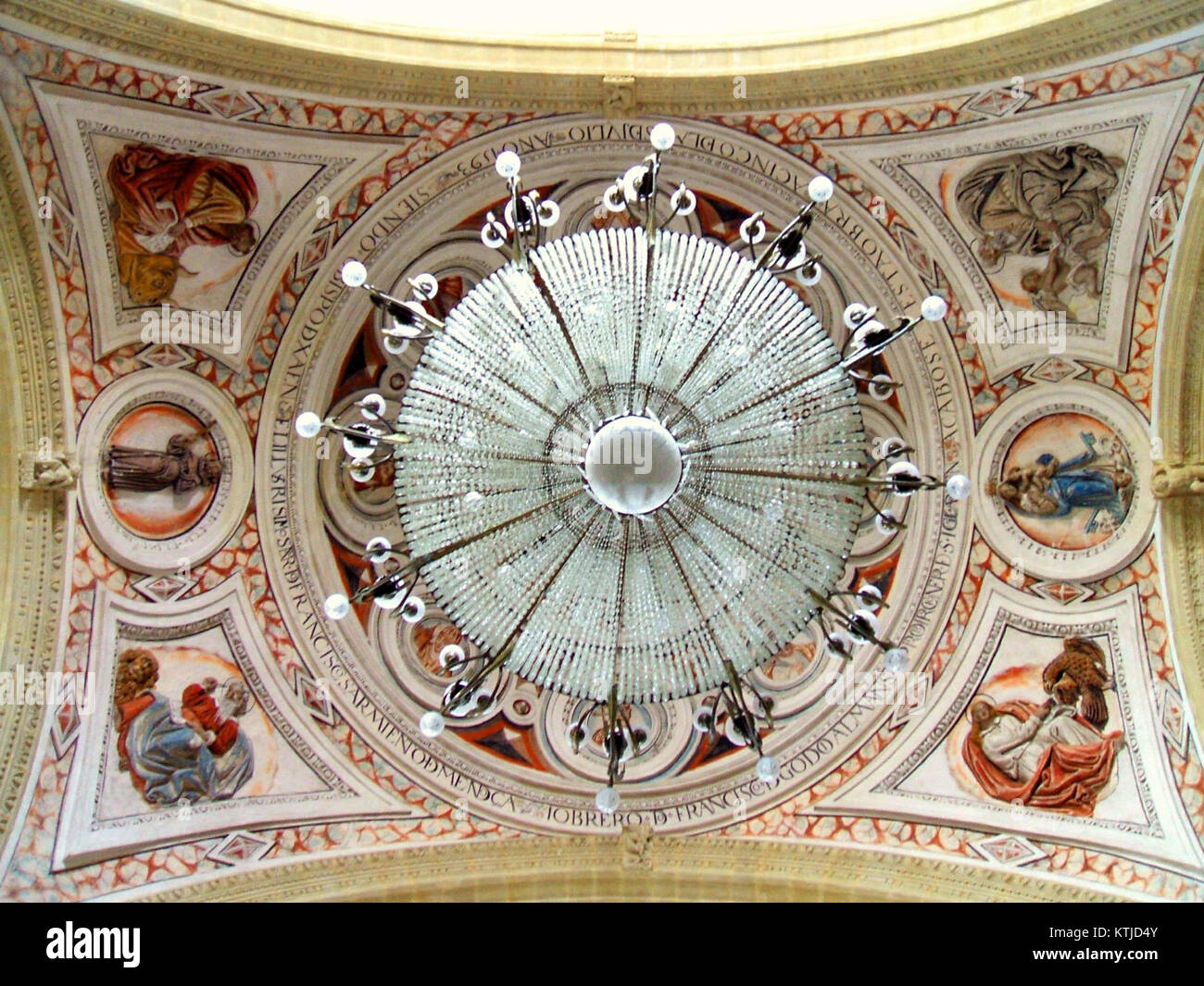 This image shows the interior of the Baeza Cathedral, highlighting its ...