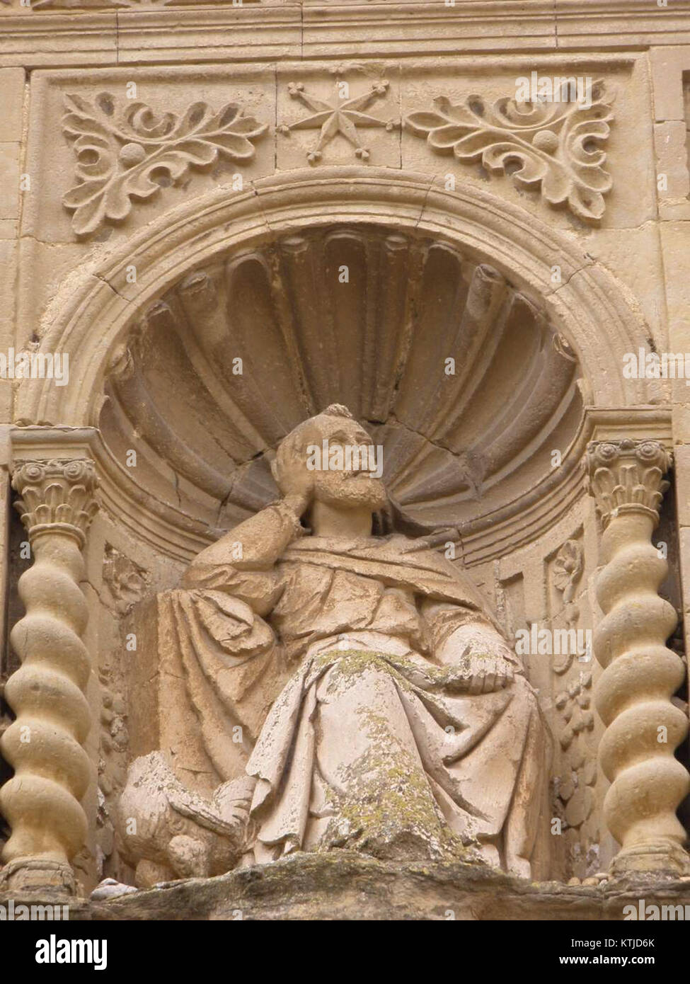 Iglesia de San Pedro in Ayerbe, Spain, is a historic church known for ...