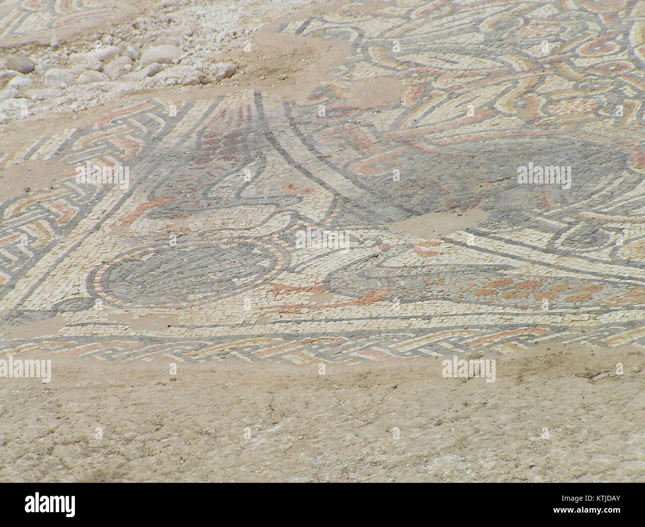 Beit Kama mosaic770 Stock Photo - Alamy