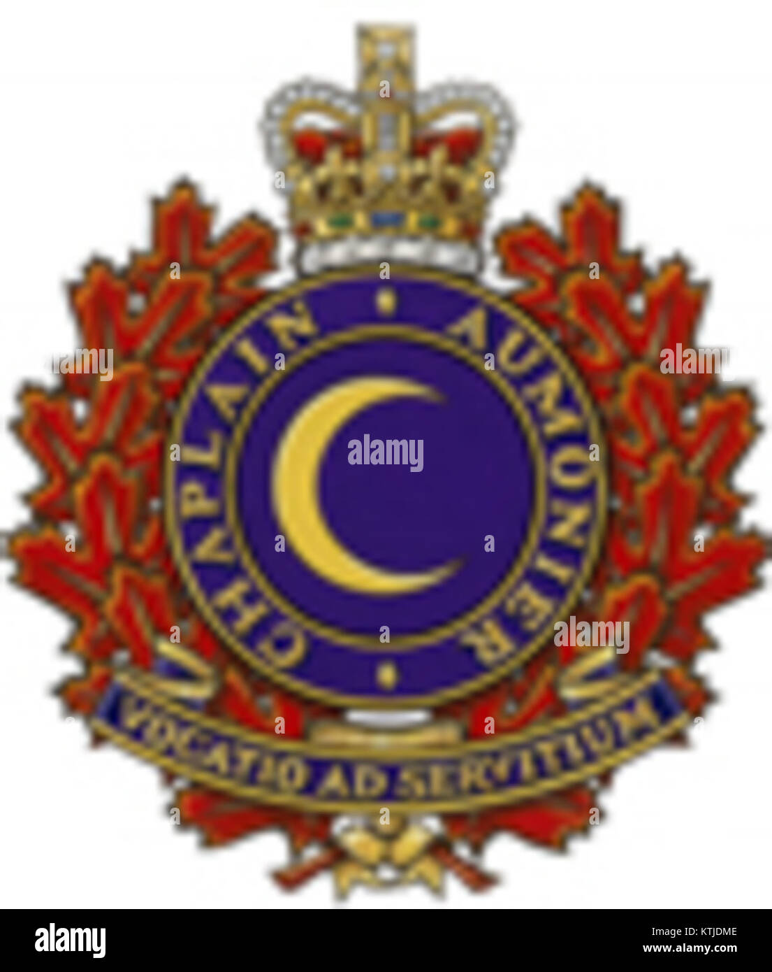 This image captures a Canadian chaplain who served in a Muslim ...