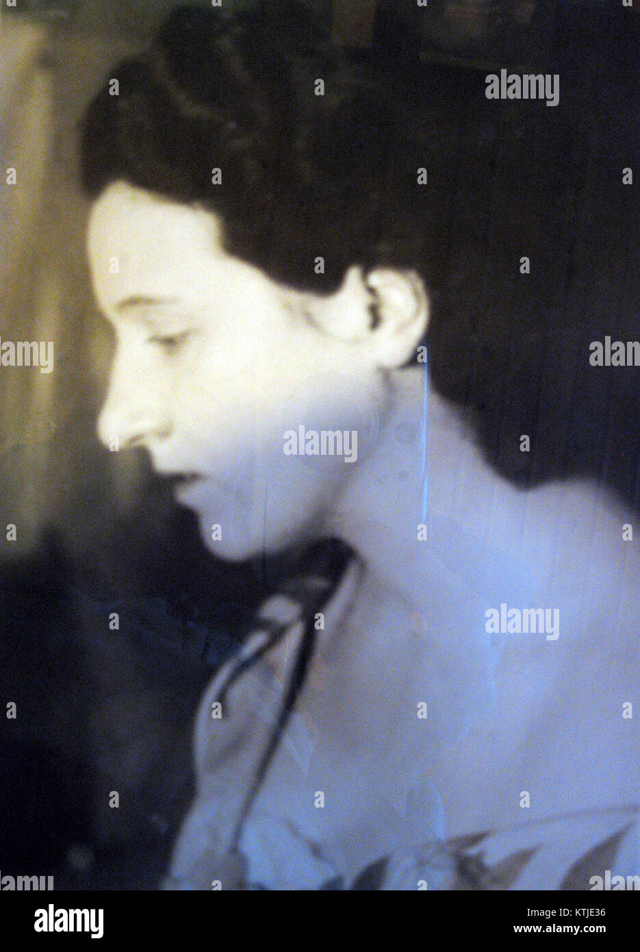 A profile photograph featuring a subject captured in profile view. The ...