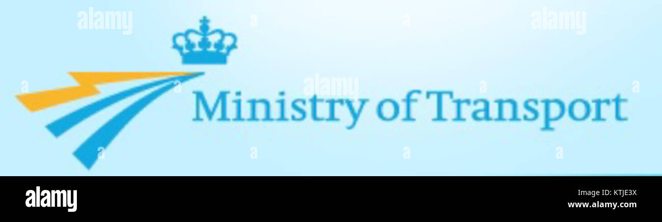 Danish Ministry of Transport logo Stock Photo - Alamy