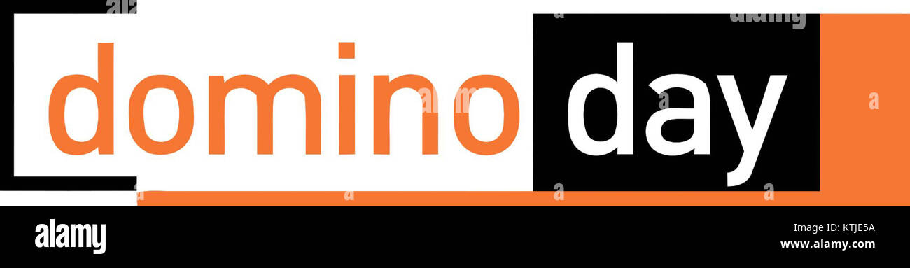 The Domino Day Logo represents the annual event known for massive ...
