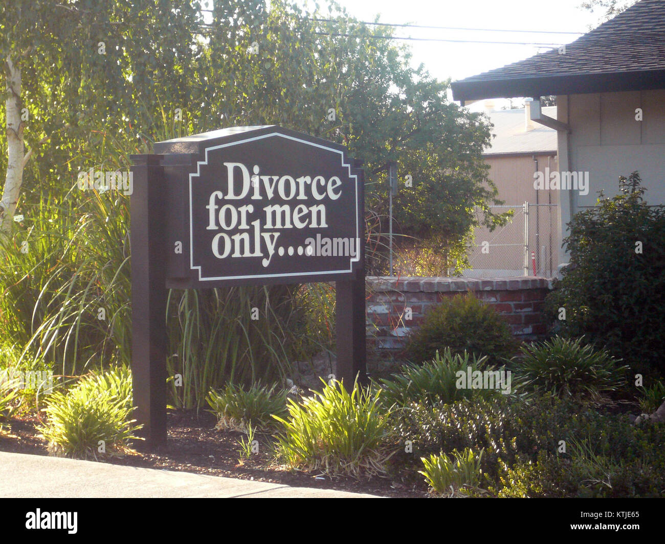 'Divorce for Men Only' refers to a legal or social concept, possibly a ...