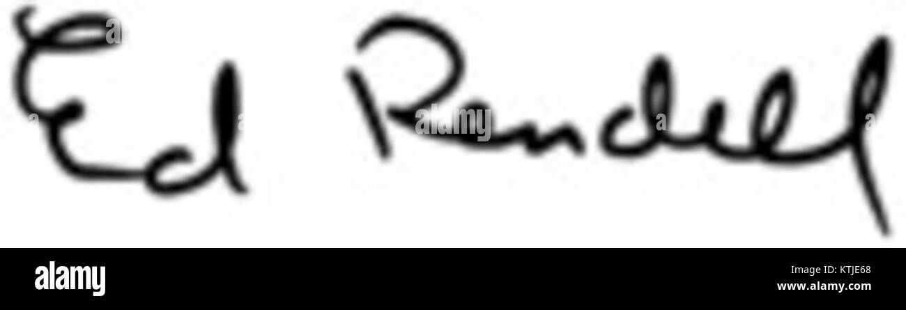 Ed Rendell's signature is a notable part of his political legacy. As a ...