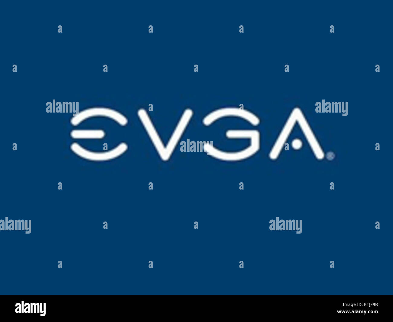 Evga logo 2 Stock Photo - Alamy