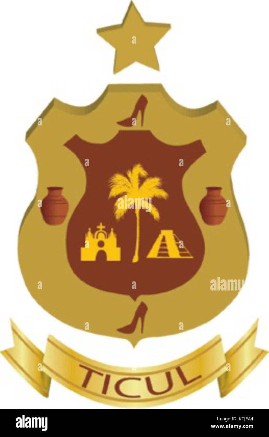The Escudo de Ticul is the coat of arms of Ticul, a municipality in the ...