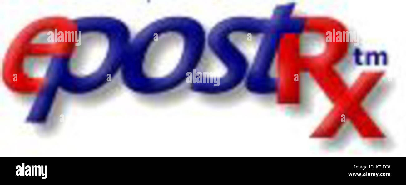 Epostrx logo 168px Stock Photo - Alamy
