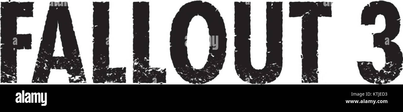 The Fallout 3 logo represents the post-apocalyptic video game, Fallout ...