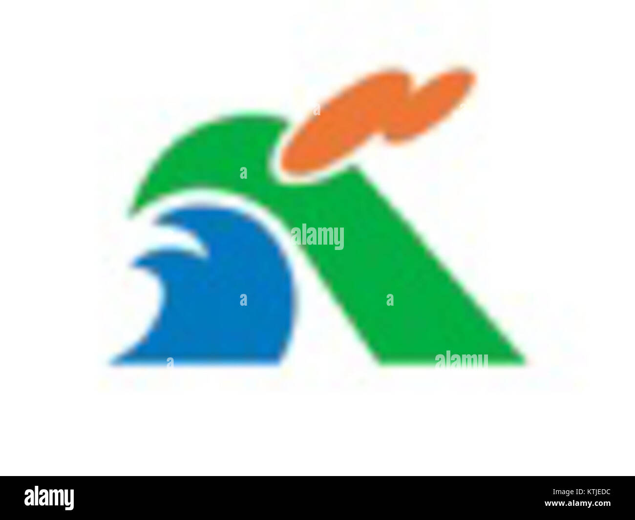 The flag of Happo, located in Akita Prefecture, Japan, features ...