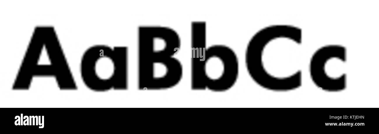 Futura heavy sample Stock Photo - Alamy