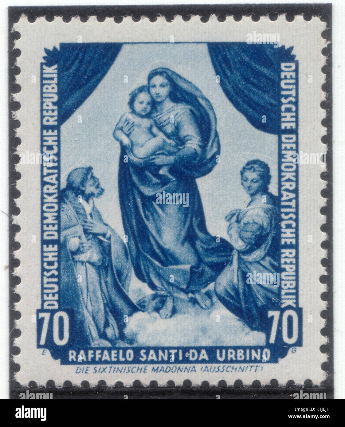 Issued in 1955 by the German Democratic Republic (GDR), Mi. 509 is a ...