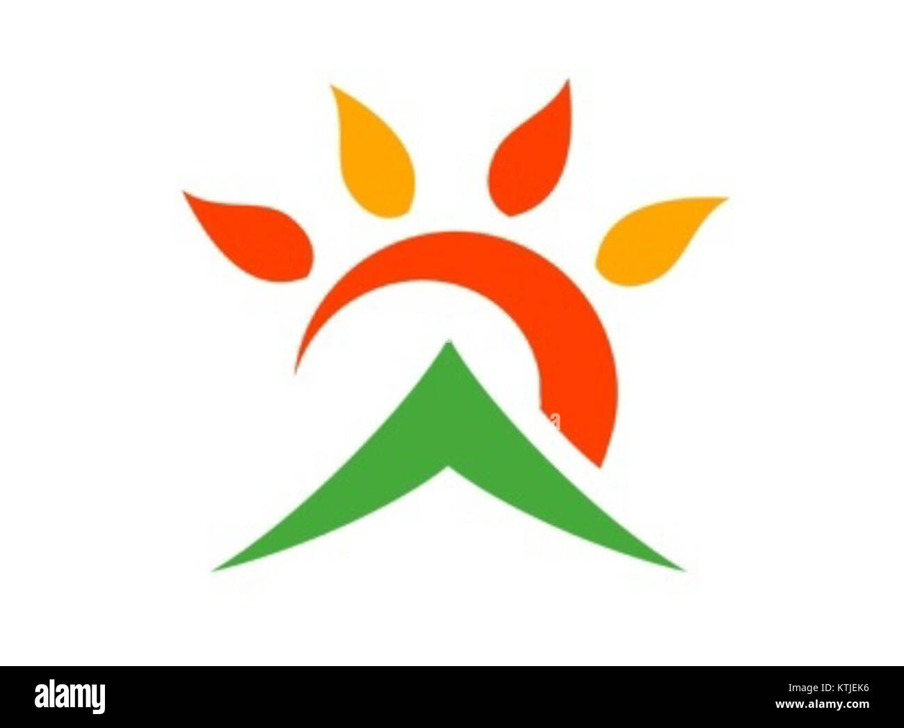 The flag of Asago, a city in the Hyogo Prefecture of Japan, represents ...