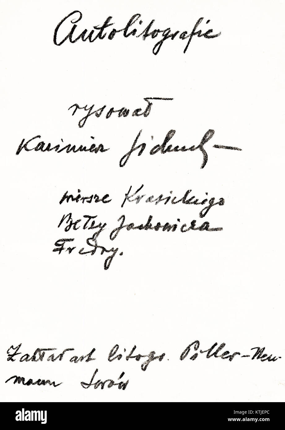 Hand written text hi-res stock photography and images - Alamy