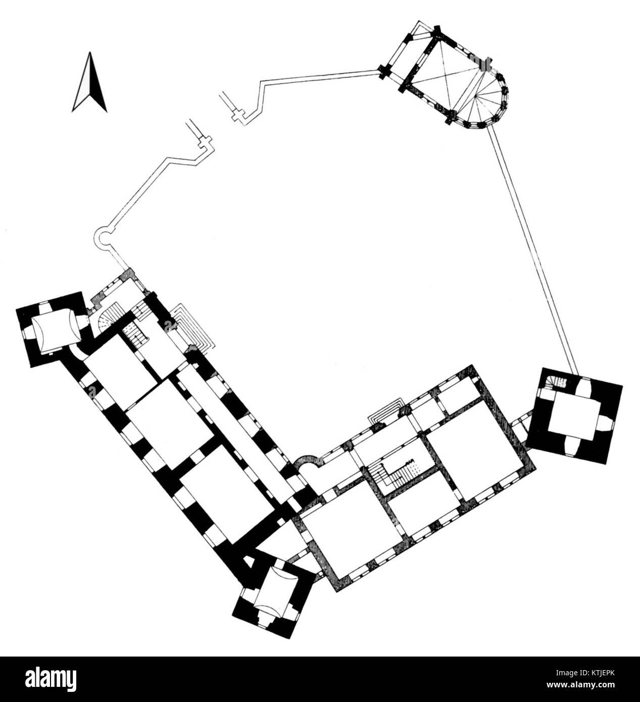 Castle floor plan hi-res stock photography and images - Alamy