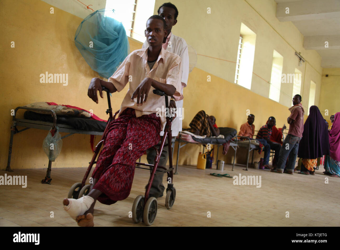 This image captures a snapshot from Belet Weyne, Somalia, offering a ...