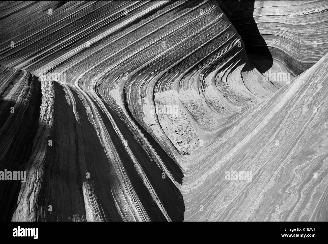 AZ The Wave, located in the Paria Canyon Wilderness, is a famous rock ...