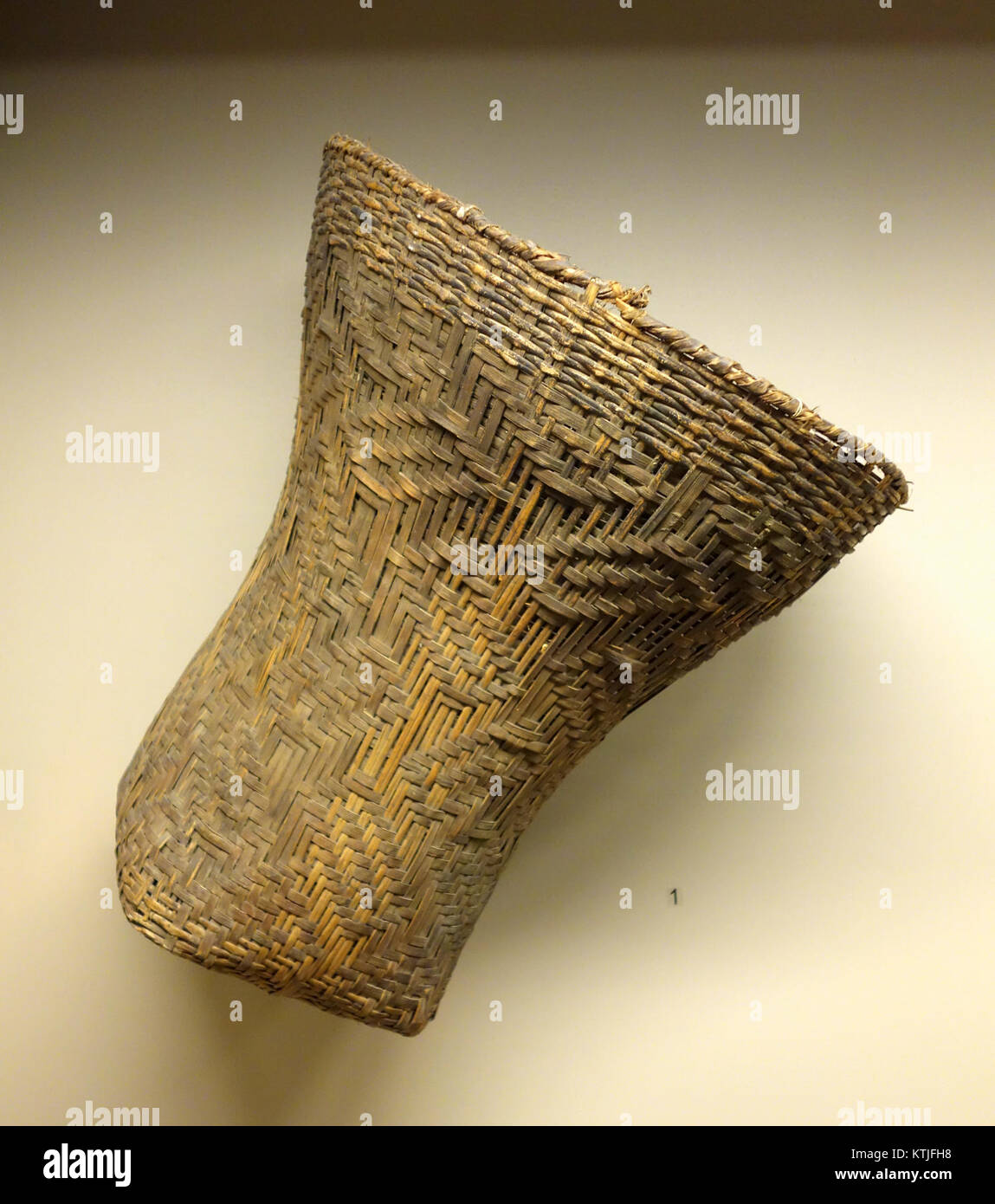 The Basket from the Kongo Royal Museum for Central Africa is an ...