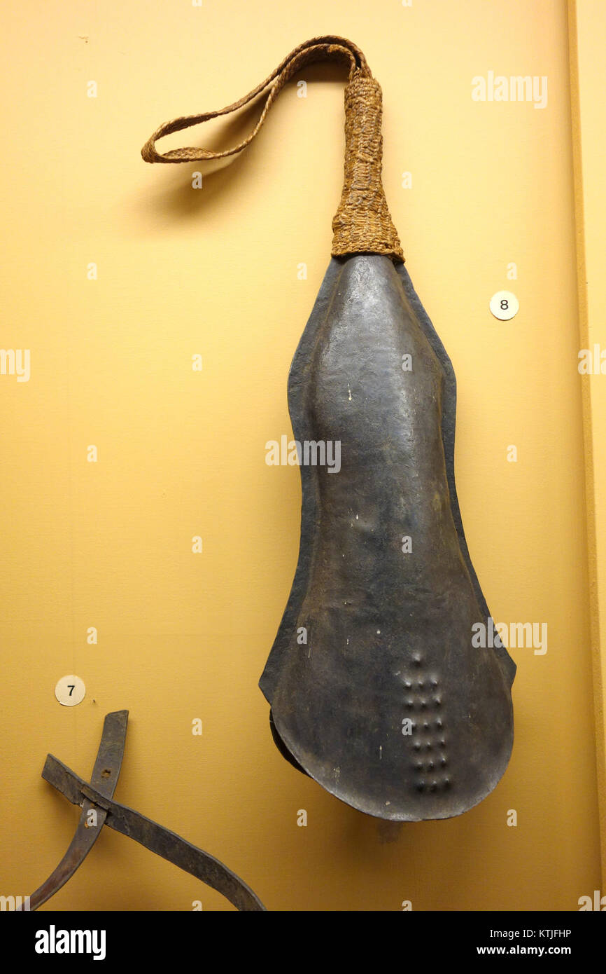 The bell shown in the image is used in Nkumi rites, a cultural practice ...
