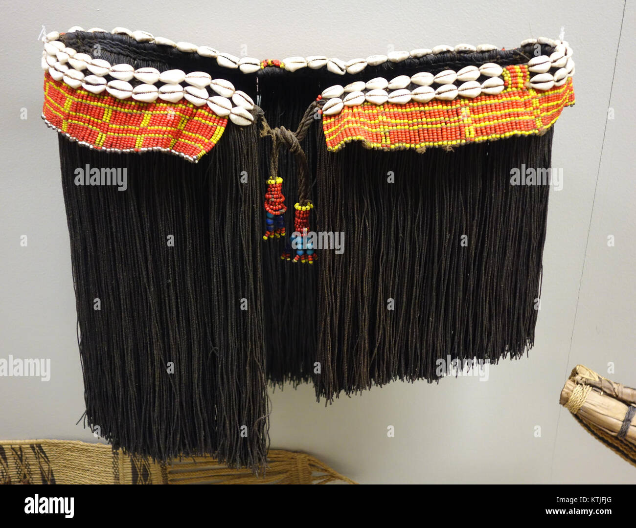 This traditional belt from the Fali people of Cameroon, displayed at ...