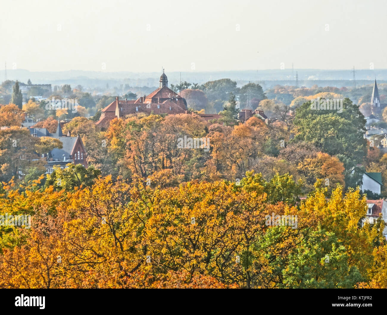 This image likely captures a view of the UTP Chemical facility in Bdg ...