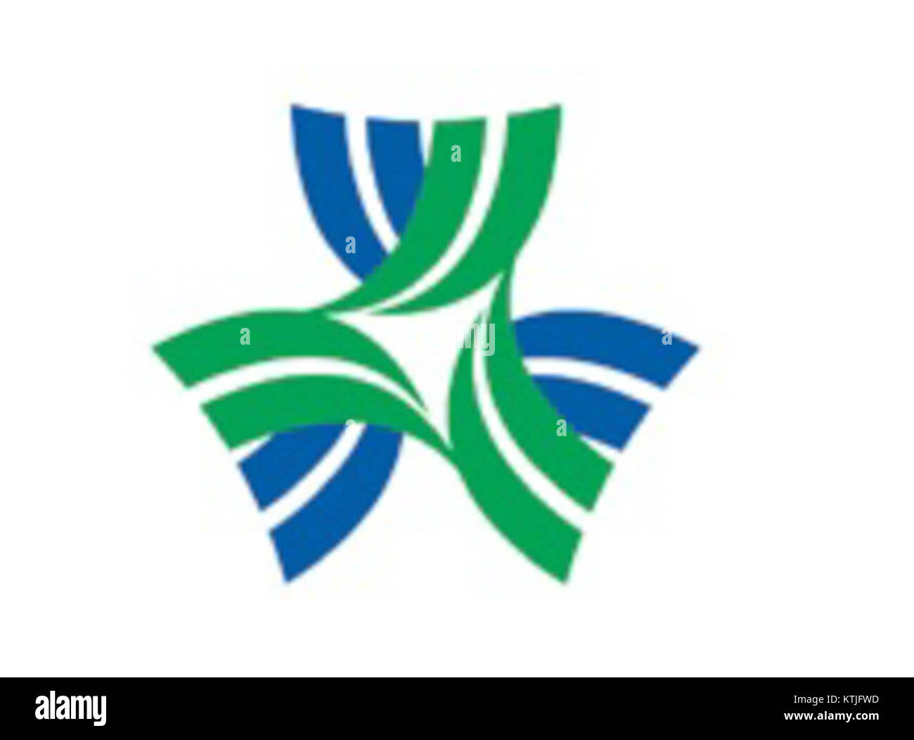 The flag of Yurihama, a town in Tottori Prefecture, Japan, features ...