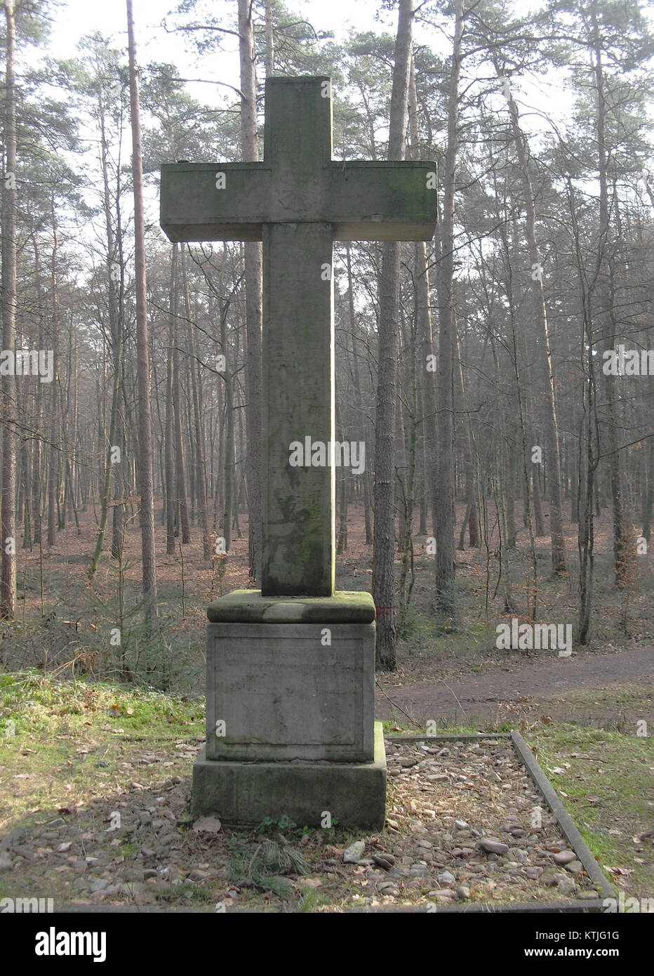 The Tilly Cross (Tilly Kreuz) in Bad Lippspringe, Germany, commemorates ...