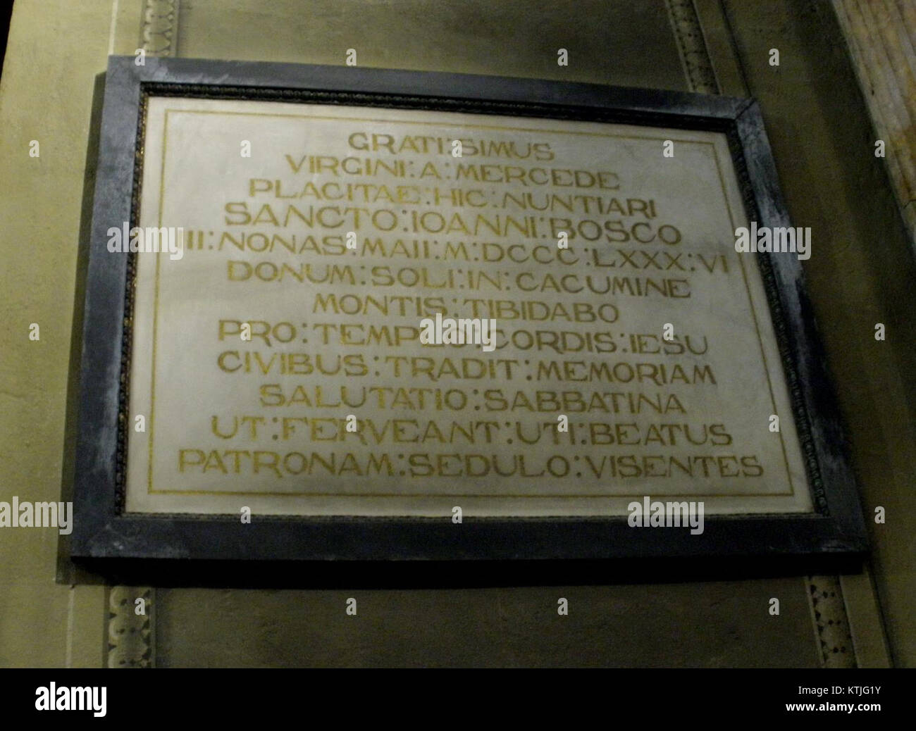 The Basilica de la Merced in Barcelona is a historical church with ...