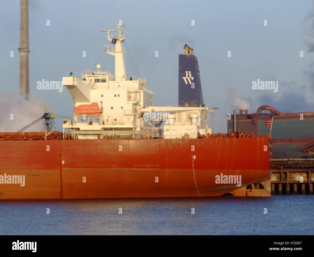 The Berge Atlantic (IMO 9164184) is a large vessel used in maritime ...