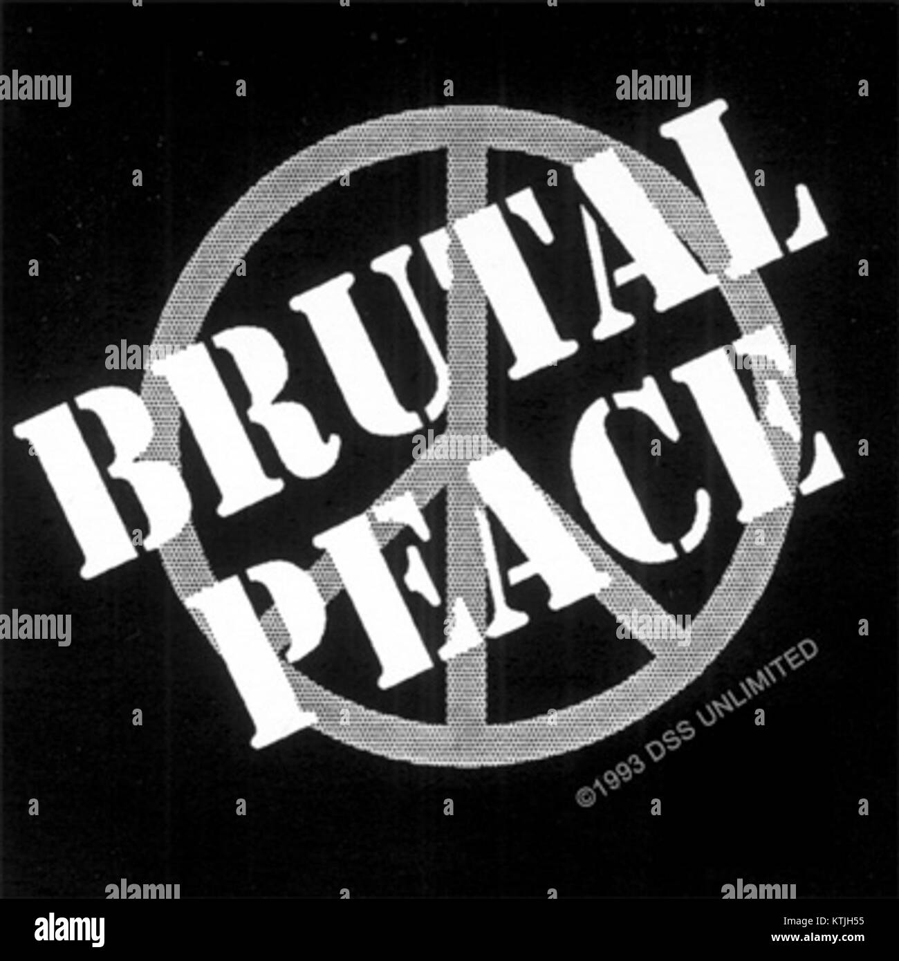 Creative graphic logo message Black and White Stock Photos & Images - Alamy