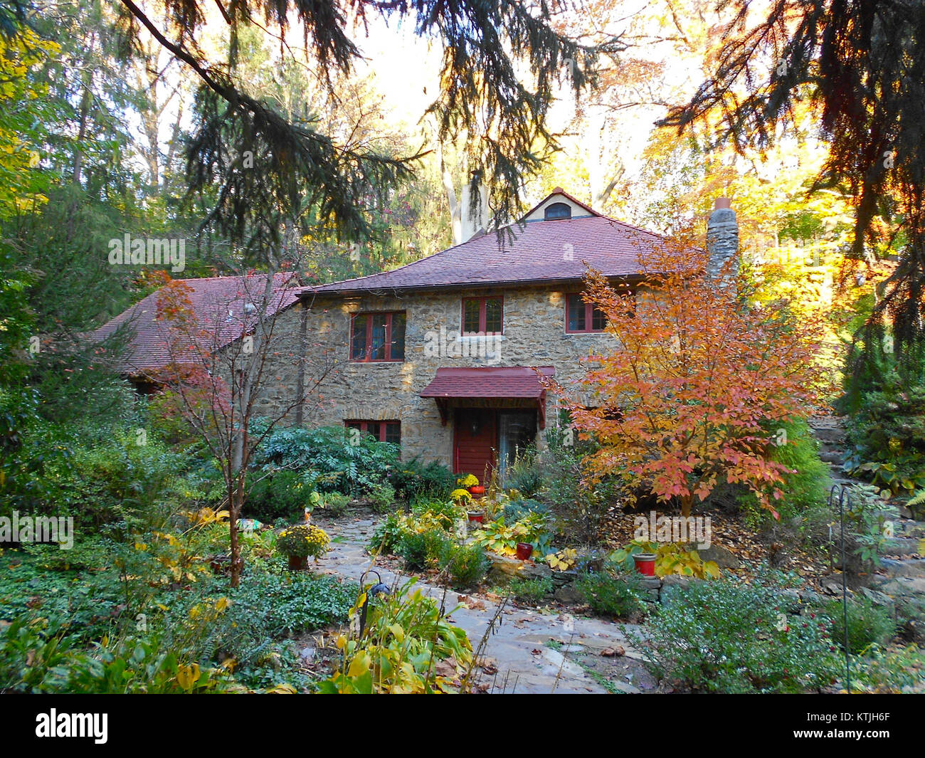 Behind the Hedgerow in Rose Valley, Pennsylvania, is an area of natural ...