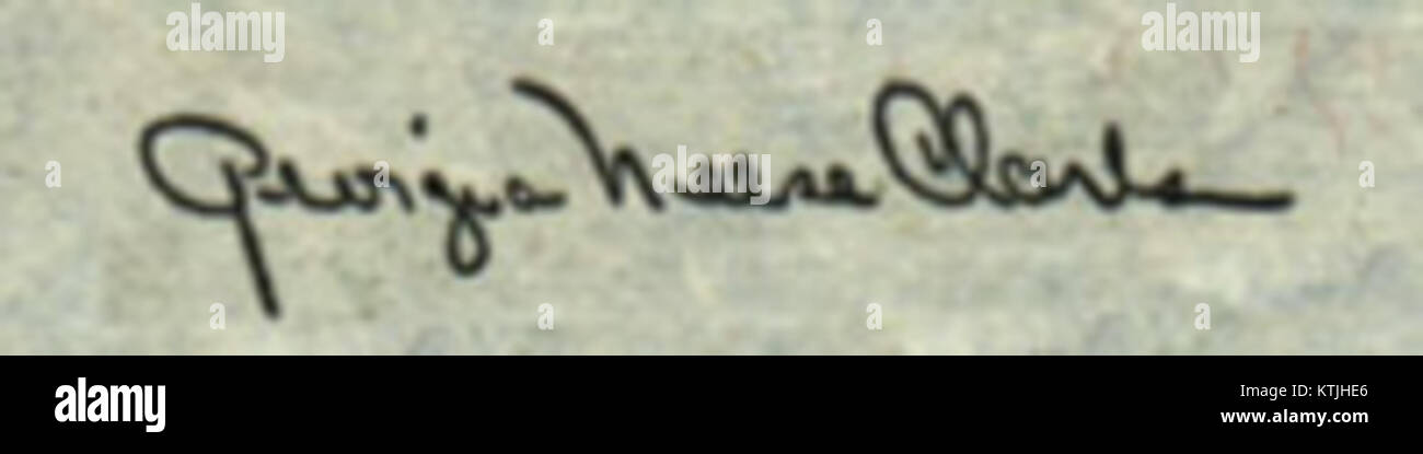 Georgia Neese Clark was an American politician and the first woman to ...