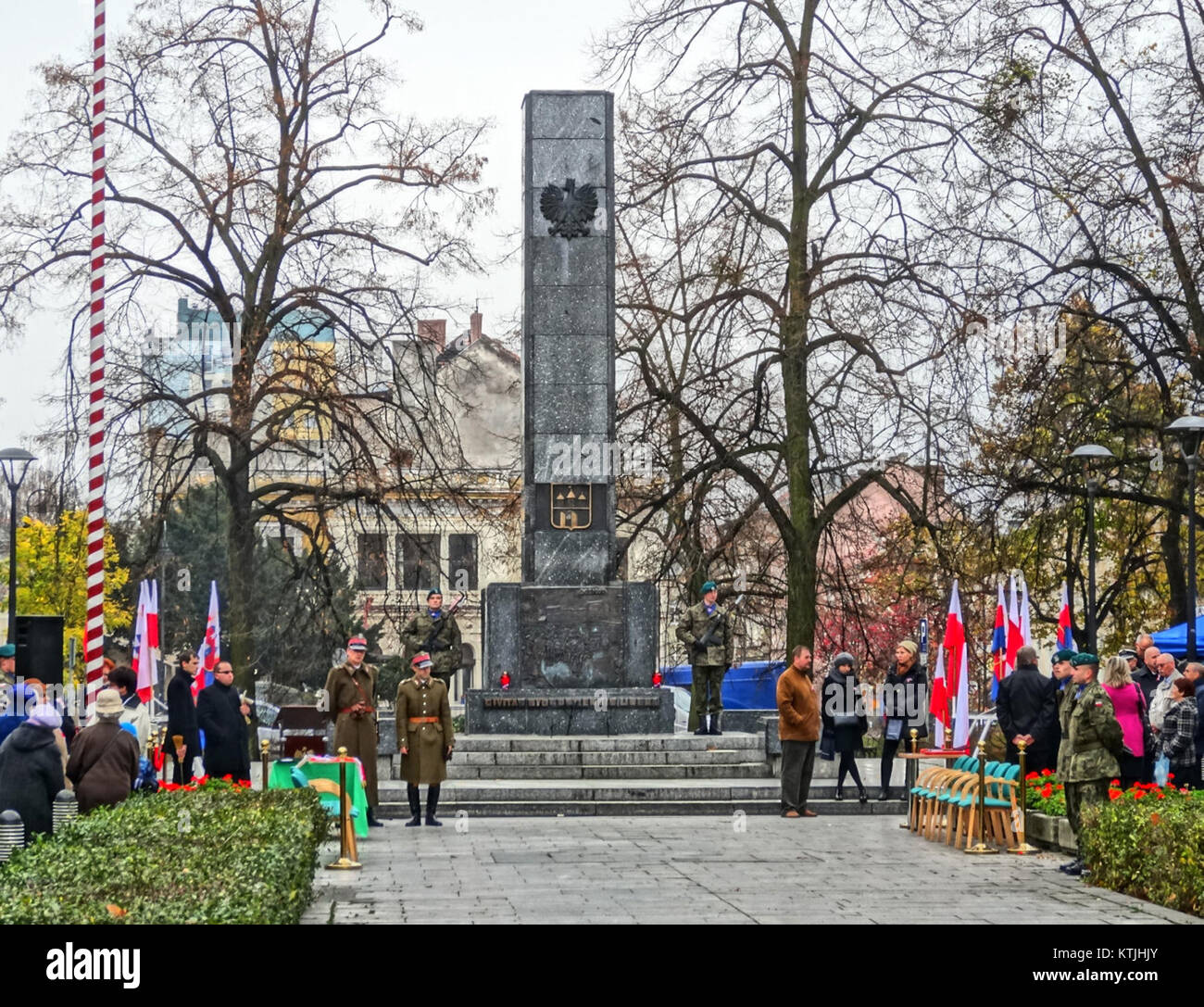 The Bdg Pomnik Wolnosci, or Freedom Monument, commemorates significant ...