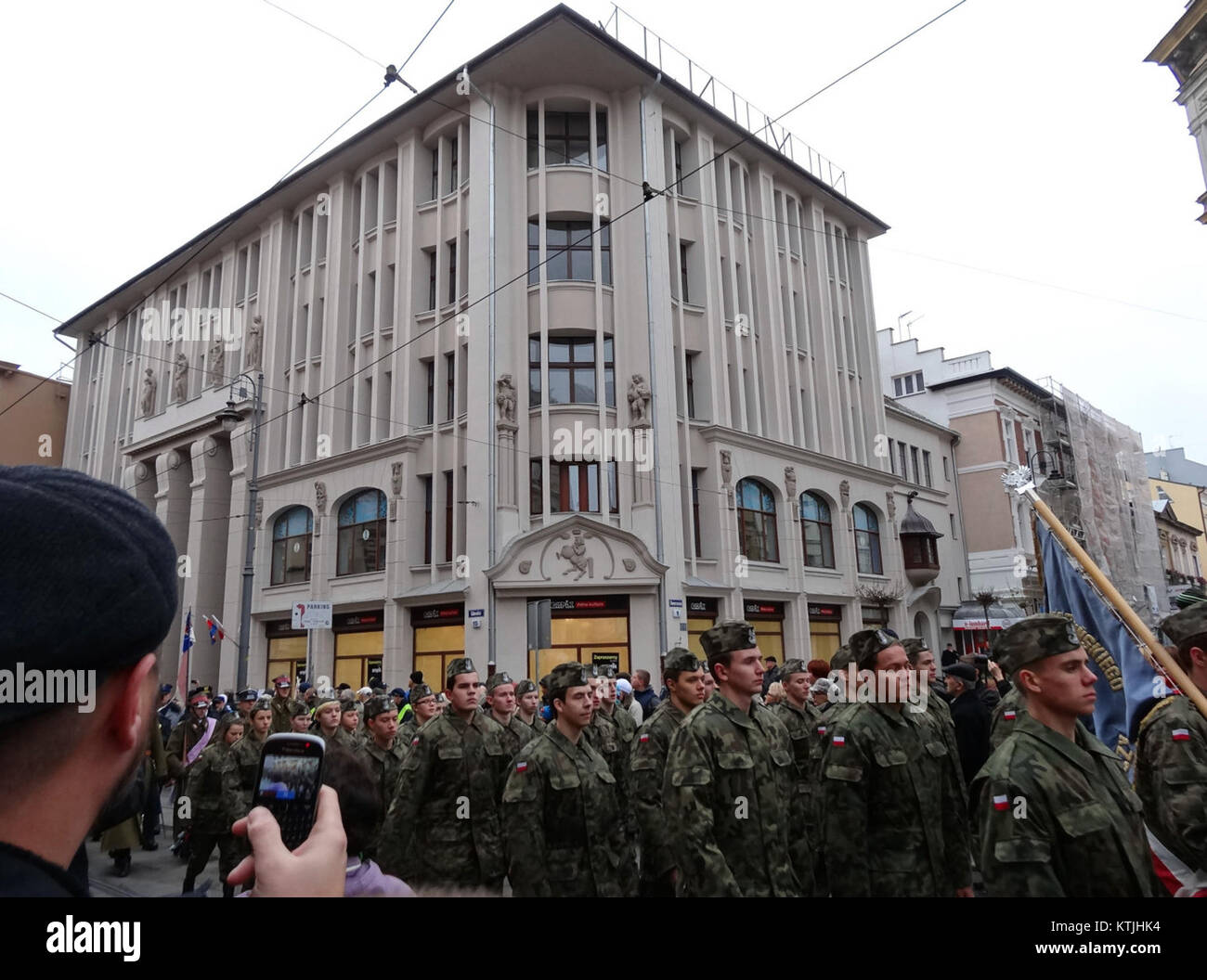 The building located at Jedynak 1, photographed in November 2013, is ...