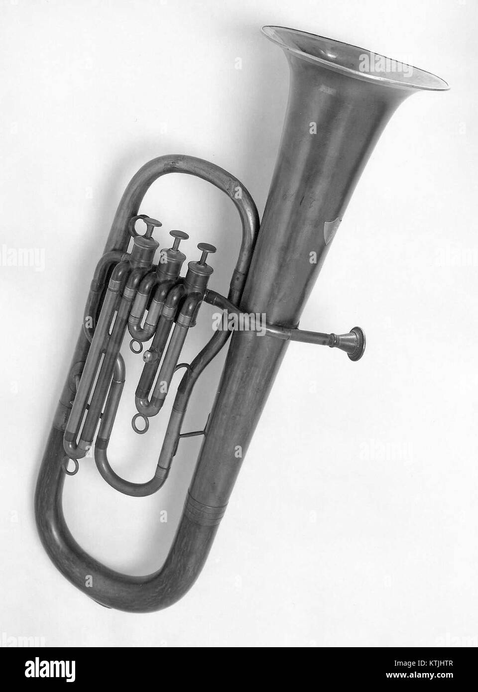 The Baritone Saxhorn in B flat, displayed at The Metropolitan Museum of ...