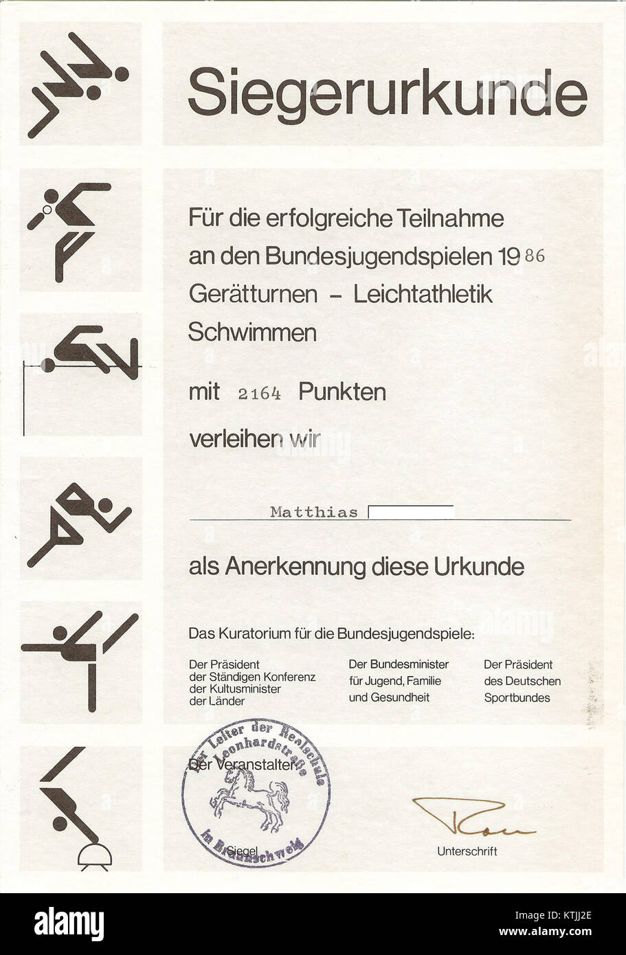 The *Bundesjugendspiele* is a German national youth sports competition ...