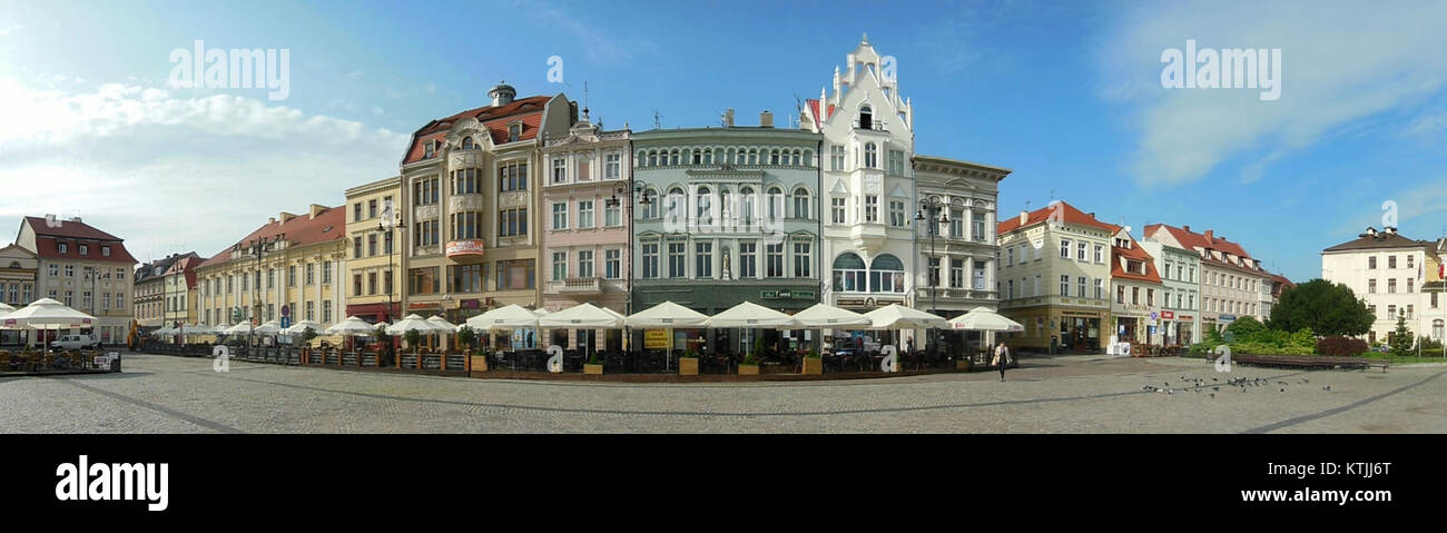 The image depicts the historic Stary Rynek (Old Market Square) in ...