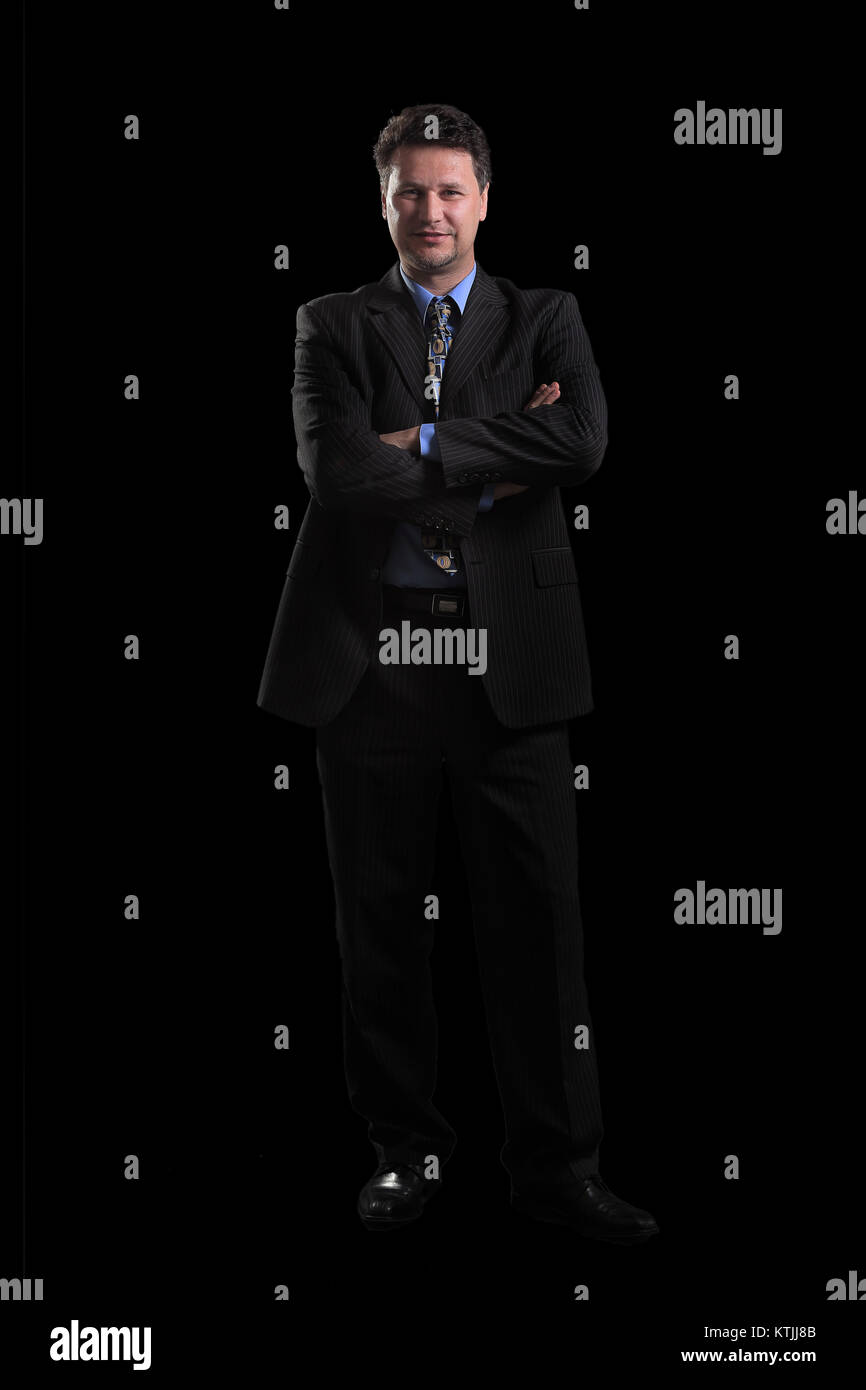 Portrait of serious senior man Stock Photo - Alamy