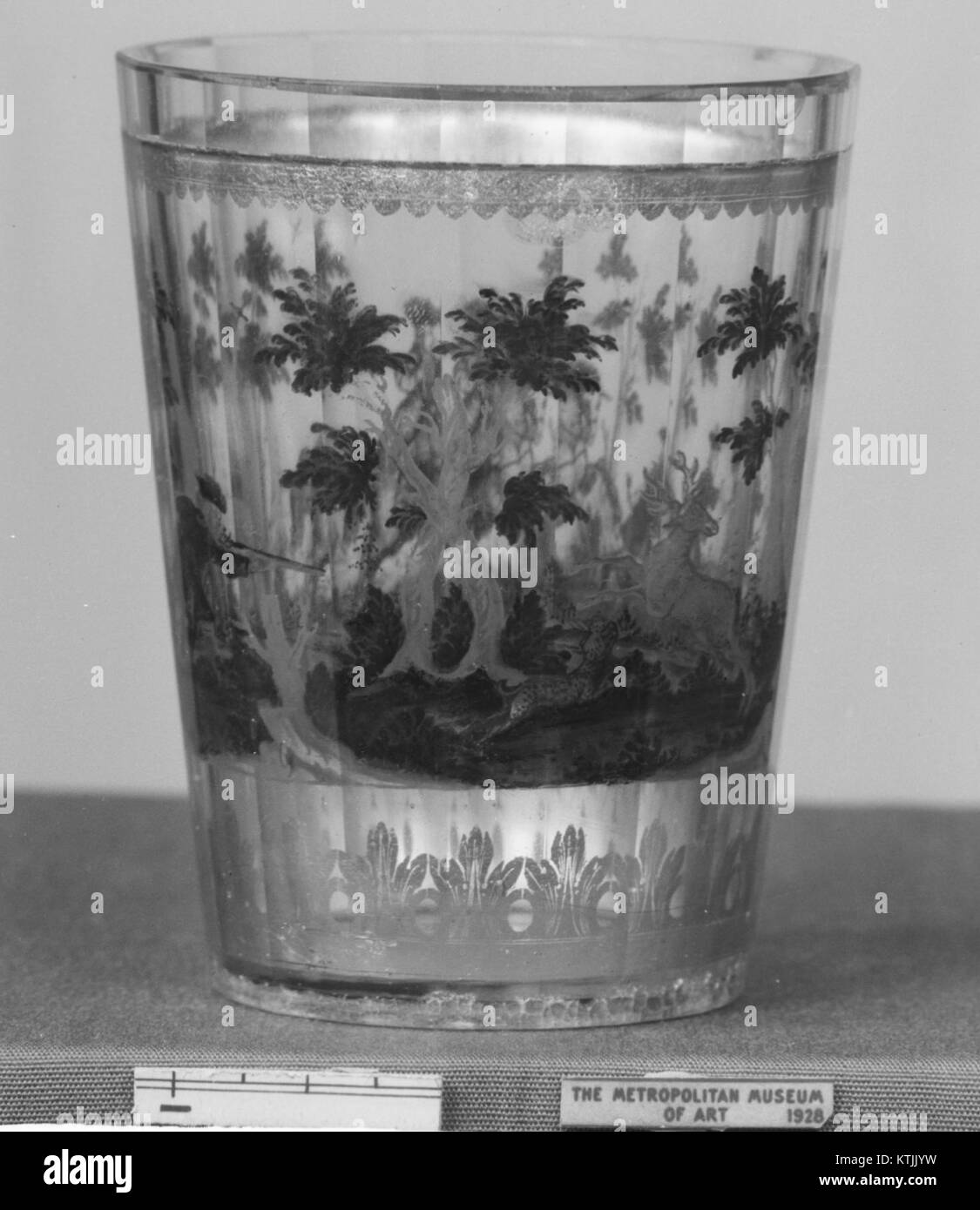 This beaker, cataloged as MET 70439, is part of the collection at the ...