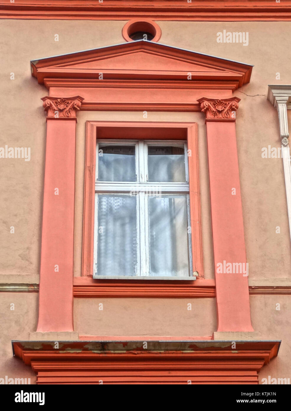 The photograph captures the building at Dluga 29, Warsaw, Poland ...