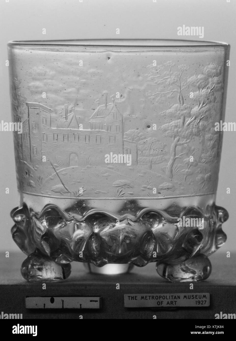 This beaker, housed at the Metropolitan Museum of Art, is a fine ...